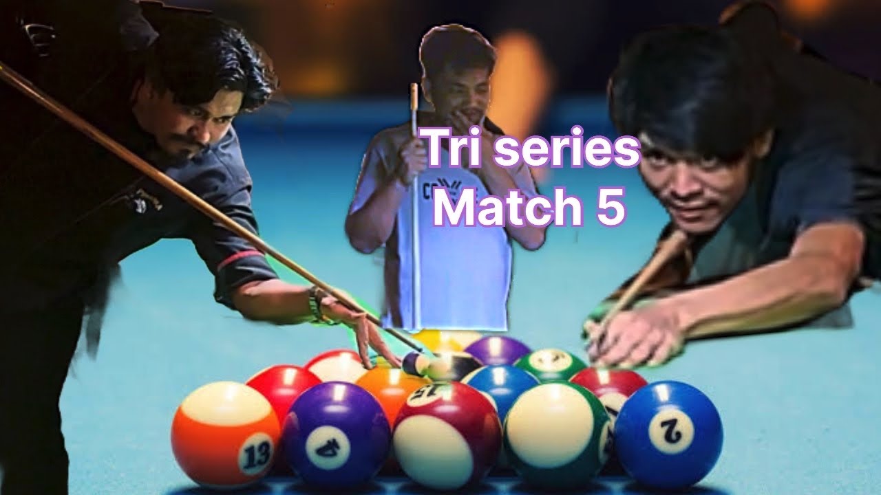 Billiard tri series match 5 - YouTube