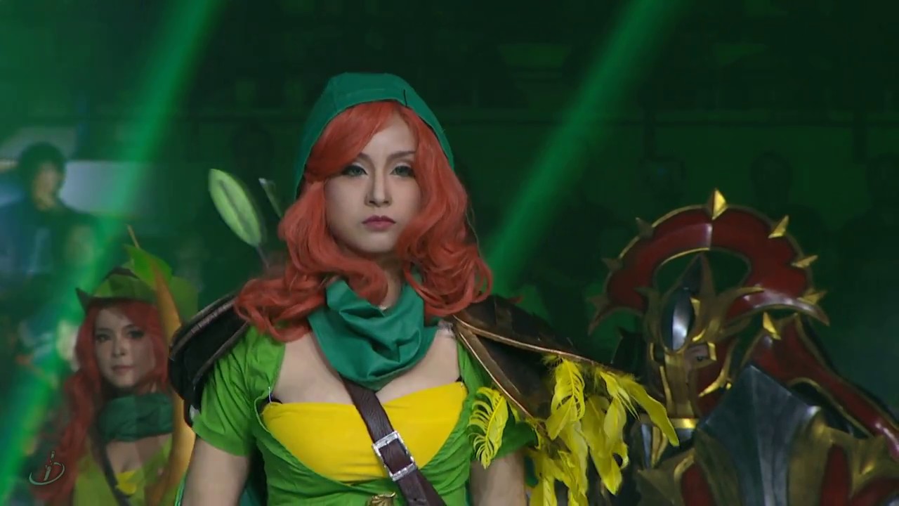 Show Cosplay | Perfect World Masters 2017 - Dota 2 - YouTube