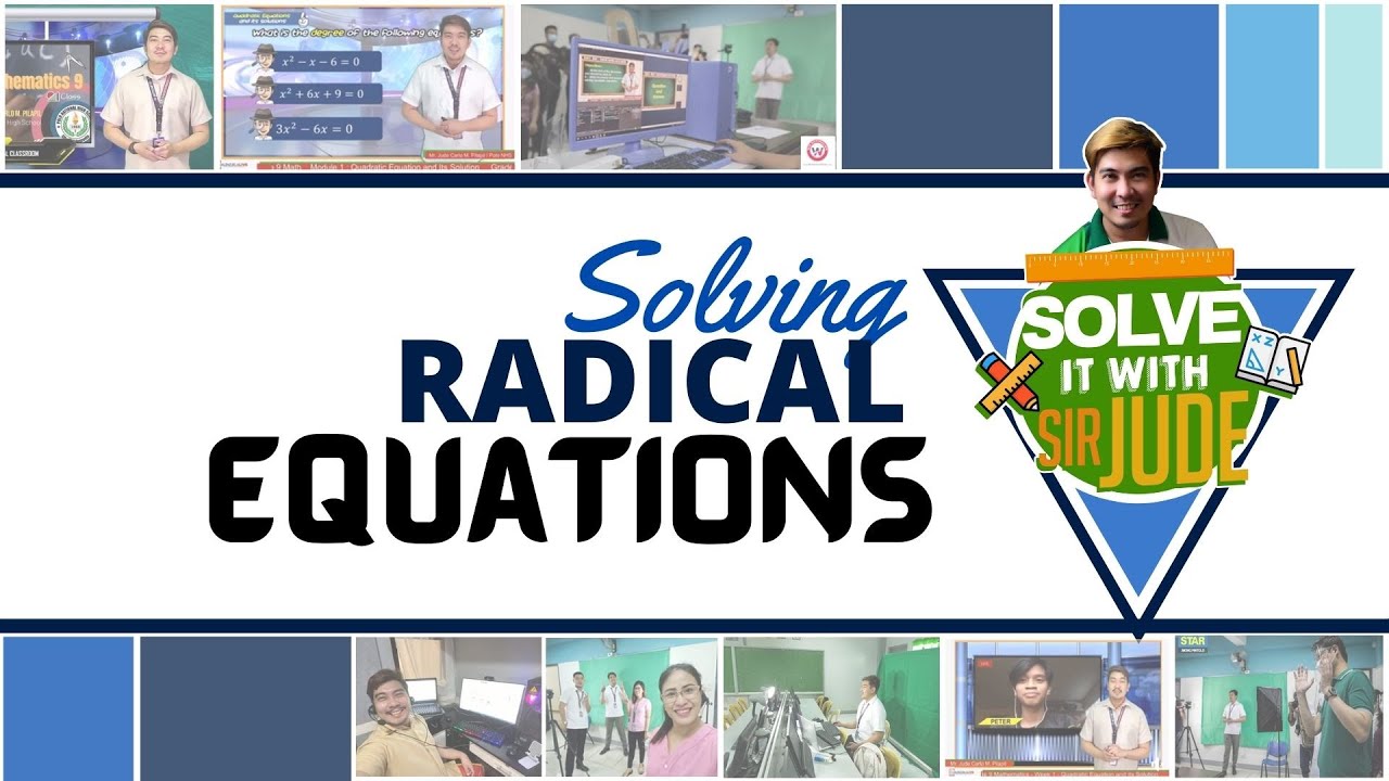 Solving Radical Equations | MATH 9 - YouTube