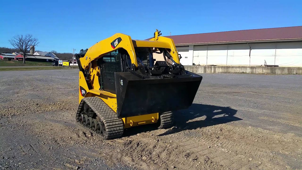 2012 Caterpillar 257B3 Compact track Skid Steer Loader 2 speed For Sale ...