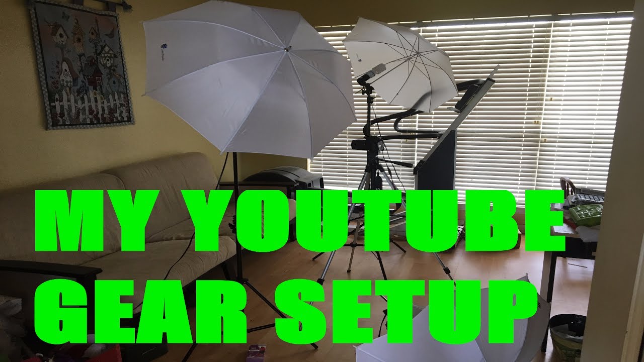 MY YOUTUBE SETUP!!!! - YouTube