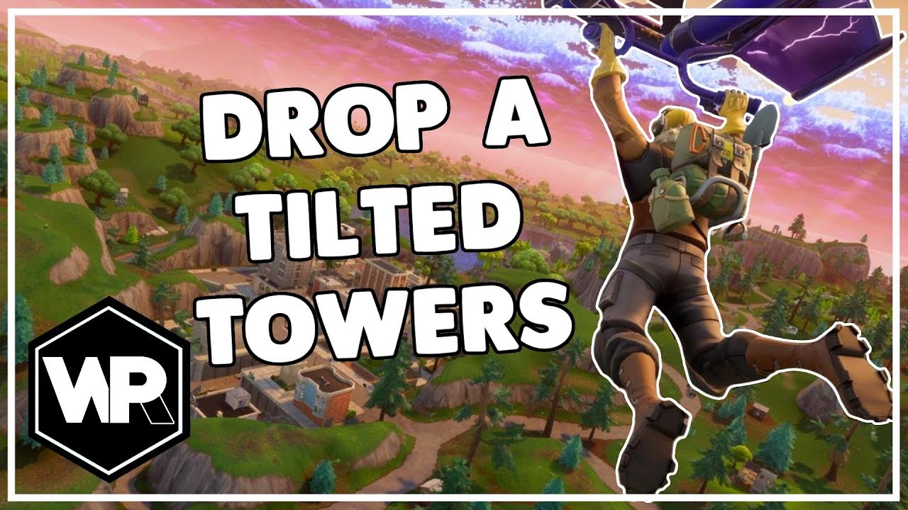 FORTNITE - Drop à Tilted Towers ... - YouTube