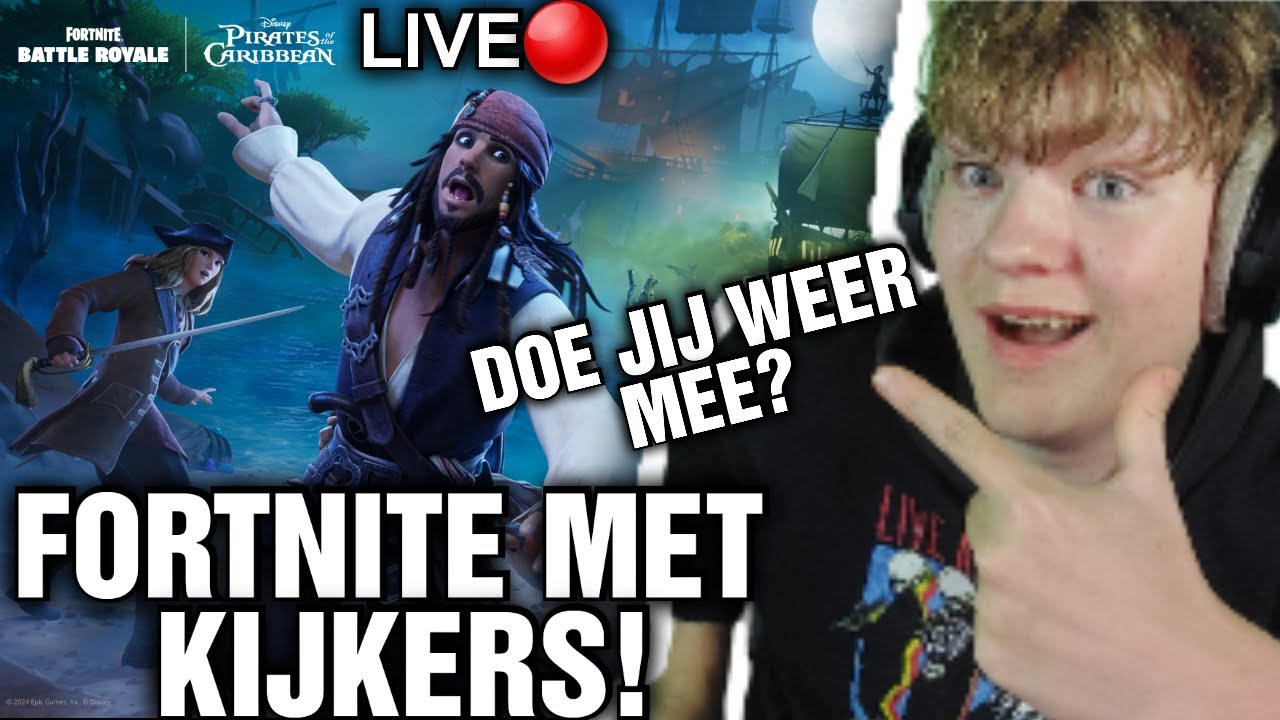 Fortnite POTC Challenges doen (Met kijkers) | Road to 1,3K abbonnees ...