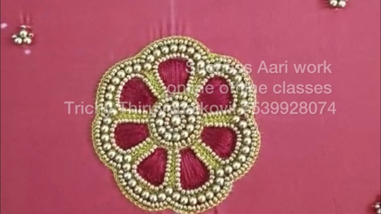 Success Aari work class#embroidery #design #blouse #blousedesign #aari ...