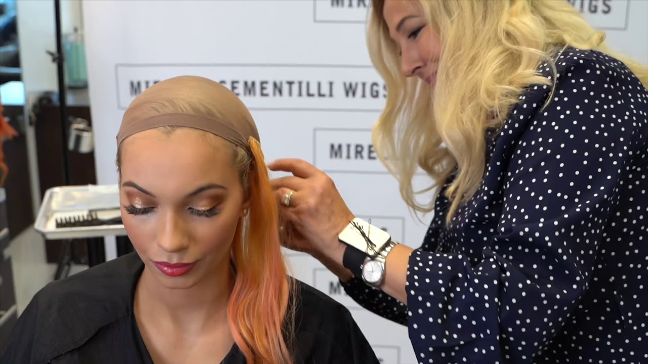 Mirella Sementilli Installing a Premium MirellaSementilliWigs - YouTube