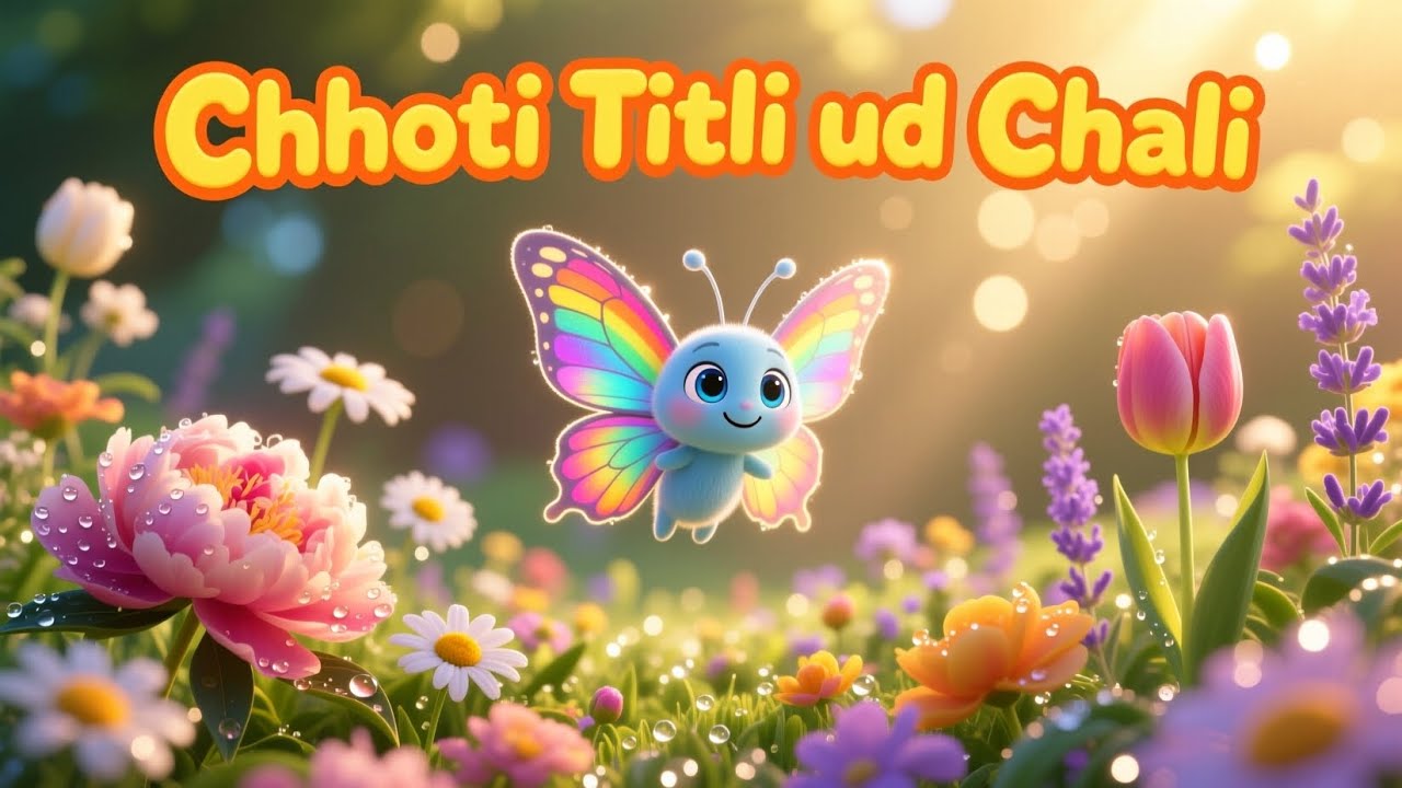 Chhoti Titli Ud Chali | Kids Hindi Story | Moral Story for Kids | 3D ...