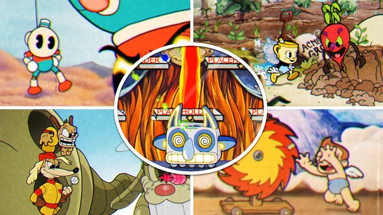 Cuphead + DLC All Secret Boss Phases and Unused Contents - YouTube