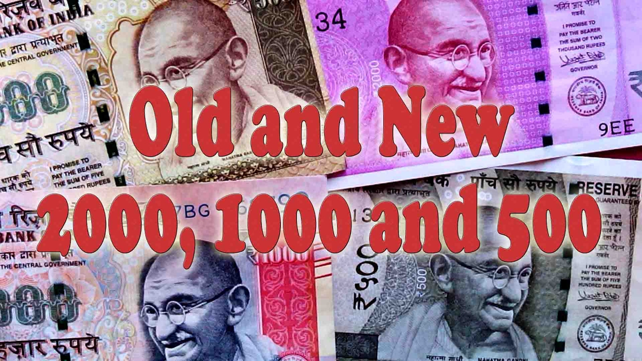 Difference between old and new notes of Rs 2000, Rs 1000 and Rs 500 ...