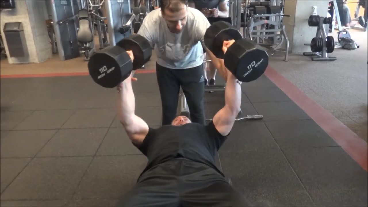 Chest Exercise Video Dumbbell Hammer Presses - YouTube