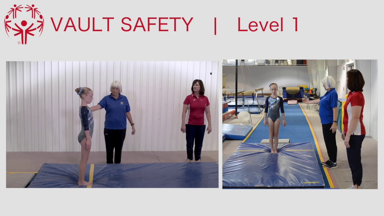 Special Olympics Women's Artistic Gymnastics Level 1 Vault - YouTube