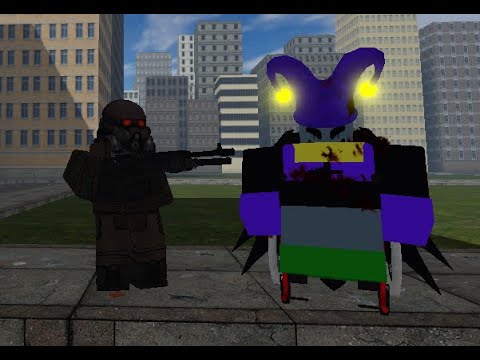 Combine Shotgunner vs Jevil in gm_bigcity - YouTube