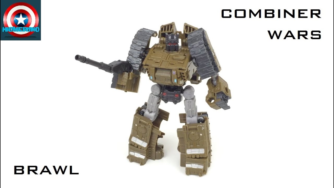 Transformers Generations Combiner Wars Brawl - YouTube