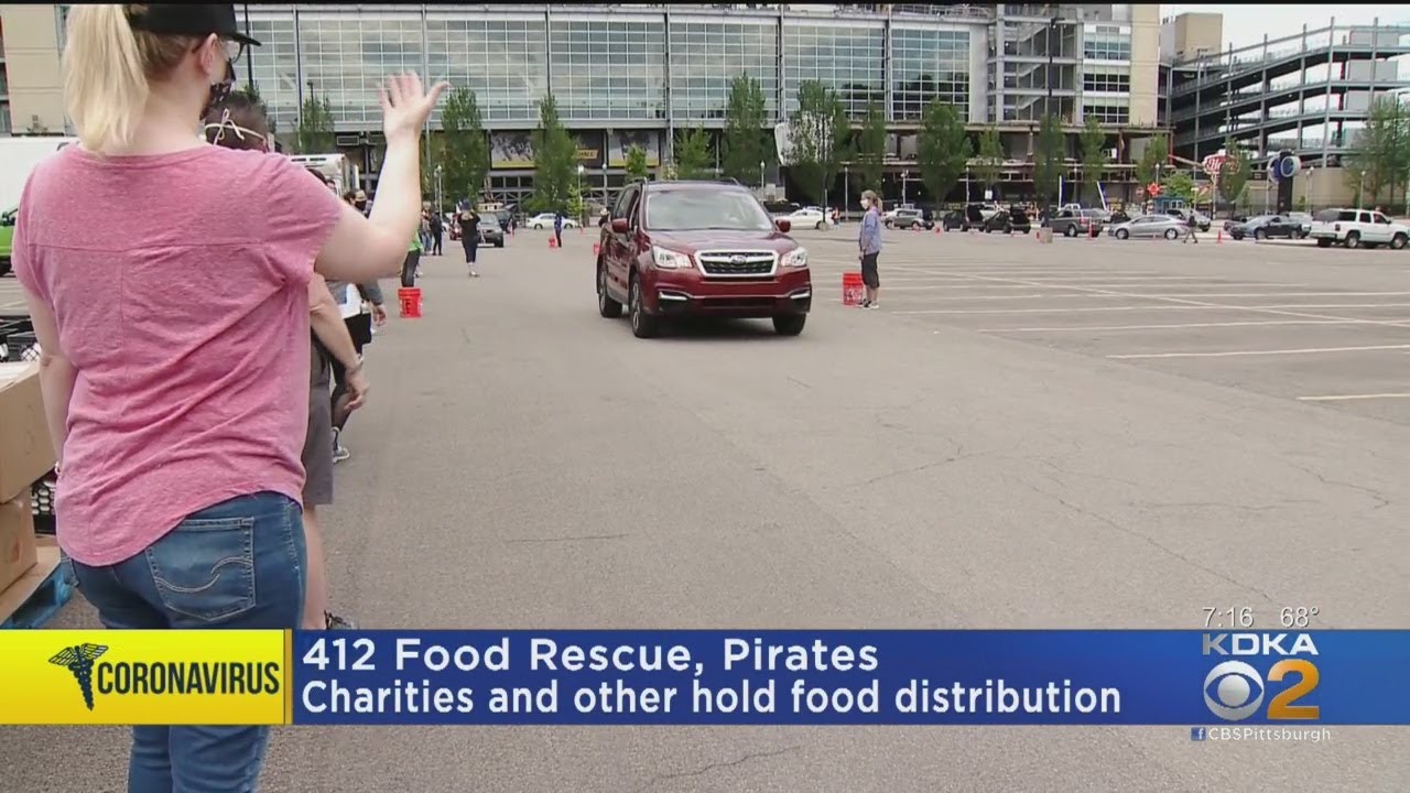 412 Food Rescue, Pirates Charities, And Others Host Food Distribution ...