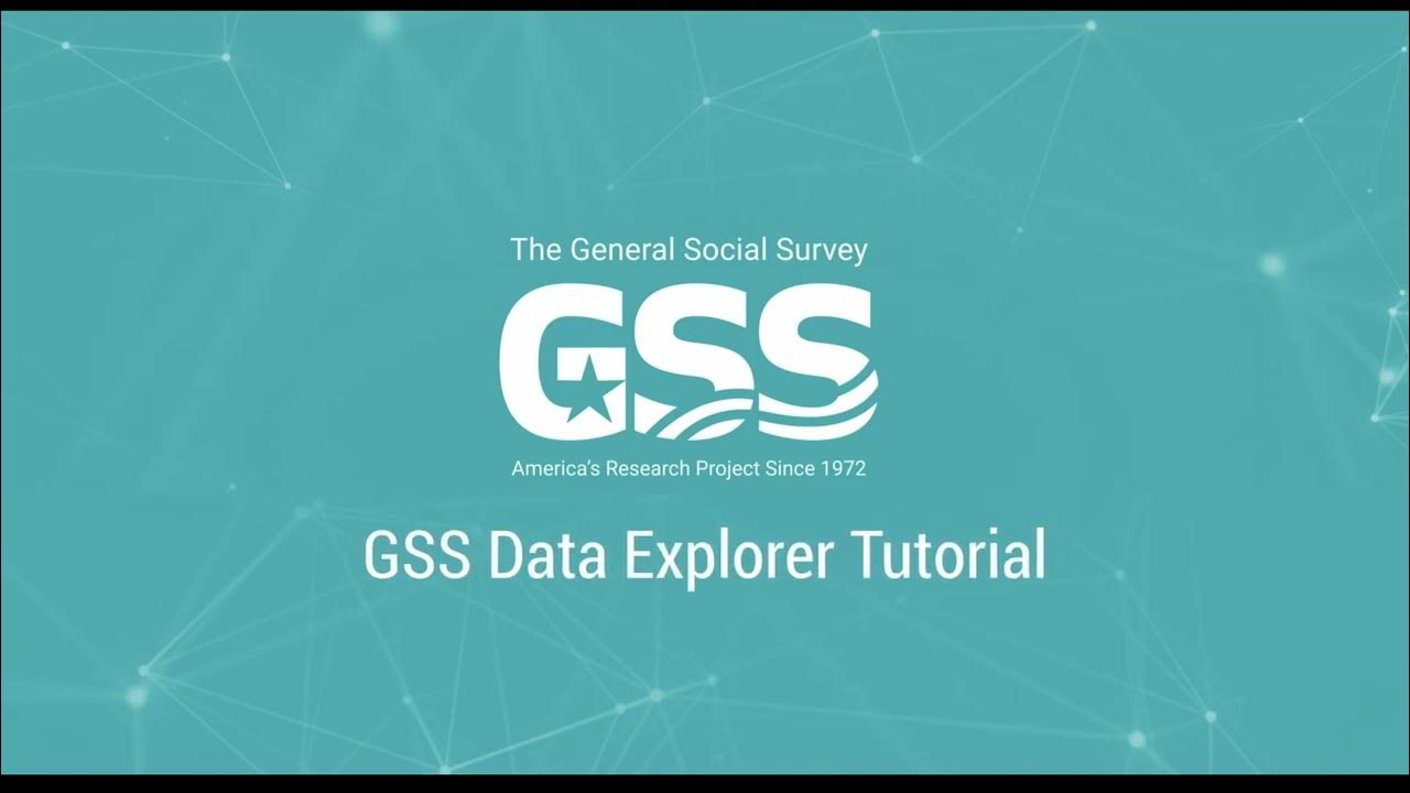 GSS Data Explorer Tutorial - YouTube