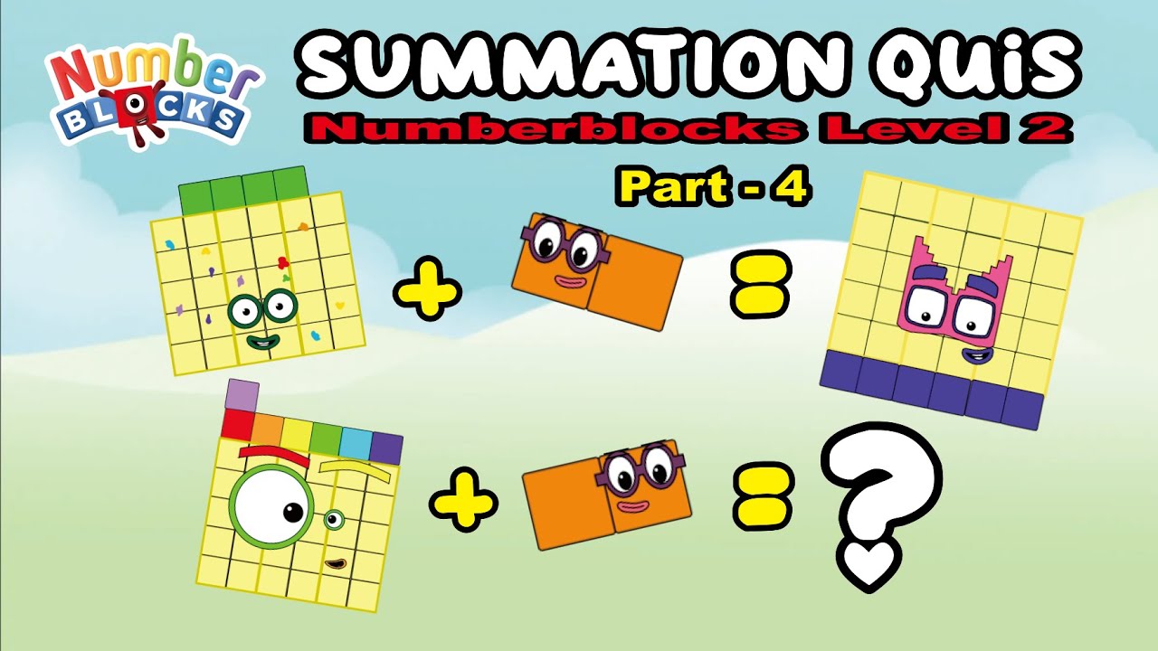 Numberblocks Learn SUMMATION Lv. 2 PART-4 | NUMBERBLOCKS FANMADE | Math ...
