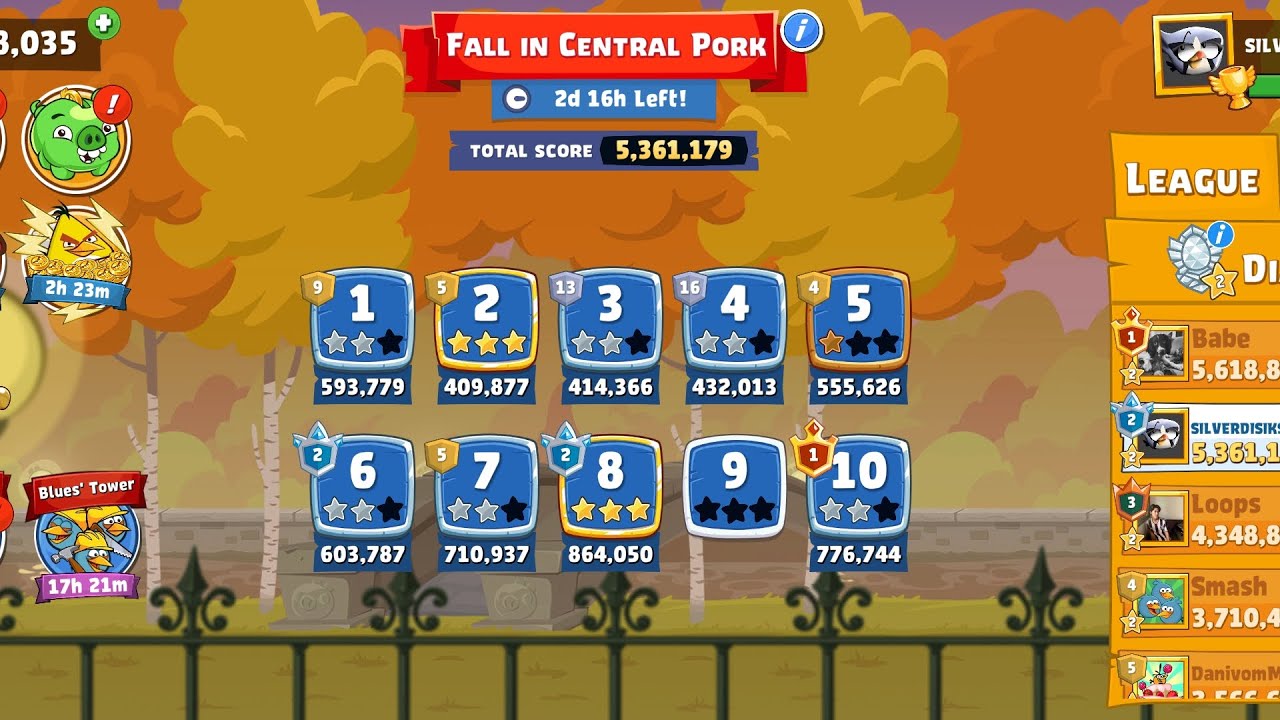 Angry Birds Friends Fall In Central Pork Tournament Event (I Skipped ...