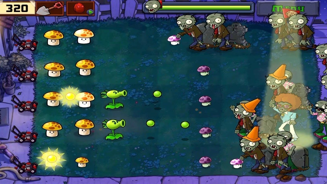 Plants vs. Zombies - GAMEPLAY - YouTube