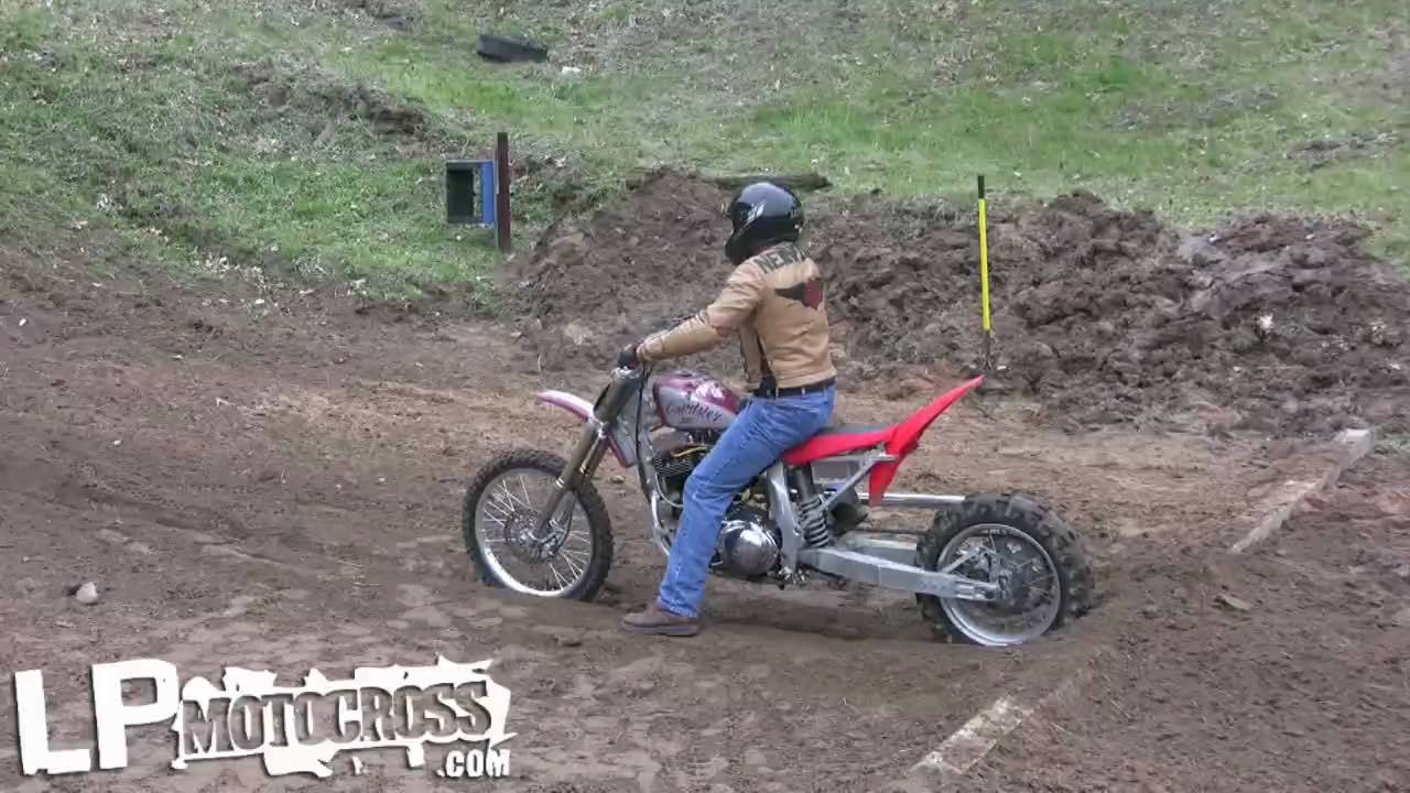 Harley Davidson Hillclimb - Chuck Neinfeldt Dyracuse MX Park - YouTube