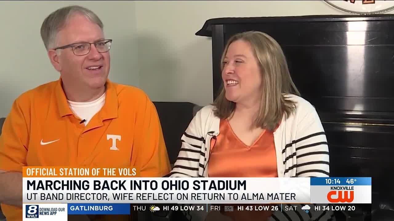 Marching back into Ohio Stadium: UT band director, wife reflect on ...