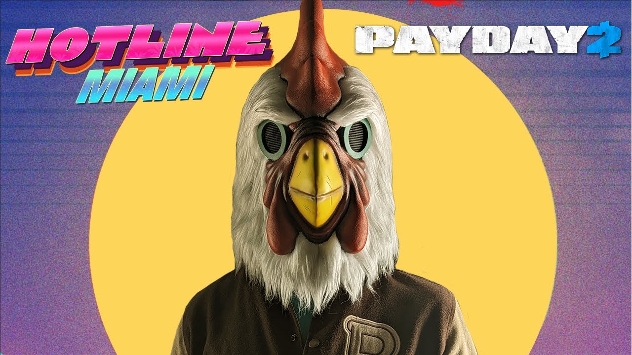 Hotline Miami x Payday 2: Richard Returns Helmet Build 2.0 - YouTube