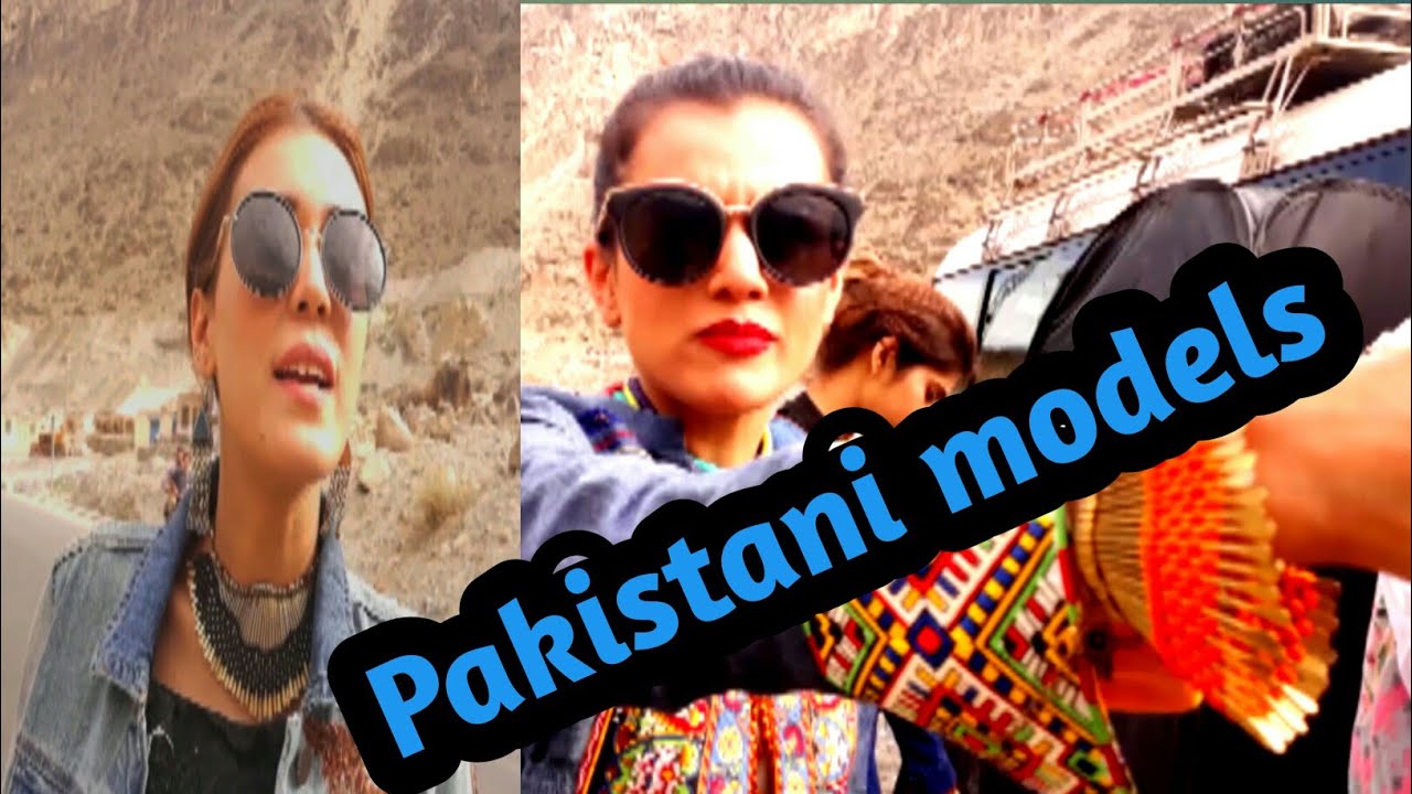 Beautiful Pakistani models Fashion shoot on Karakorum Highway Hunza ...