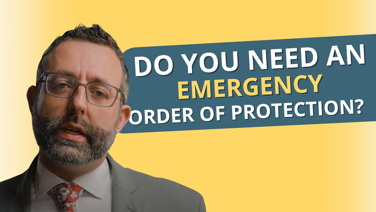 Do you need an Emergency Order of Protection? Attorney Zach Townsend ...