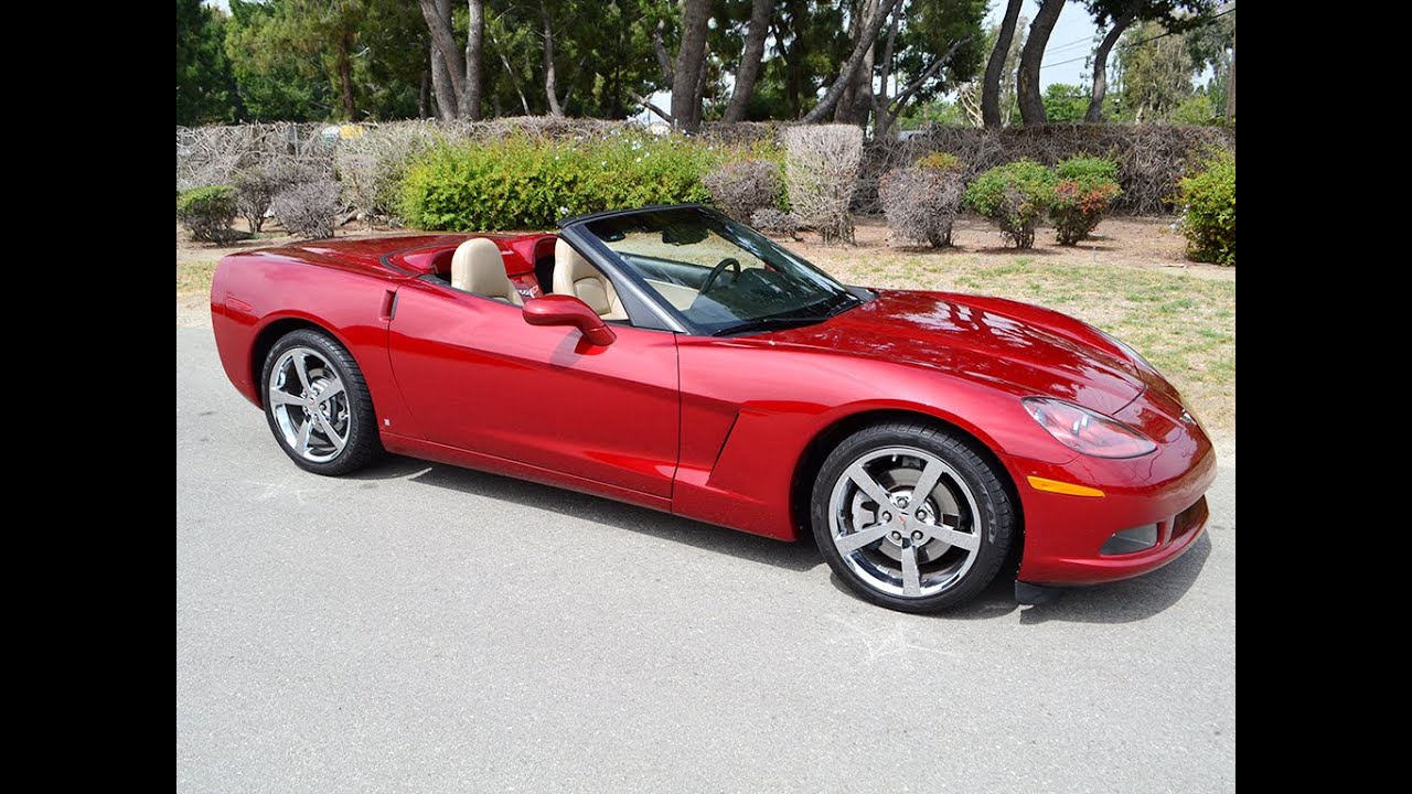 SOLD 2009 Chevrolet Corvette Convertible - YouTube