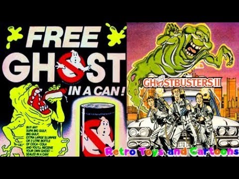 The Real Ghostbusters Wimpy Meal Box Ghost in a Can Commercial Retro ...
