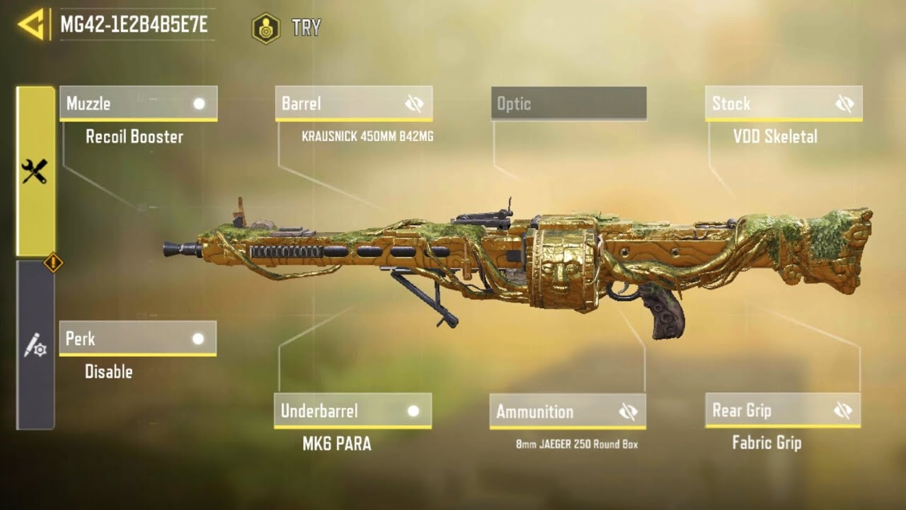 MG42 Attachment and Gameplay - YouTube