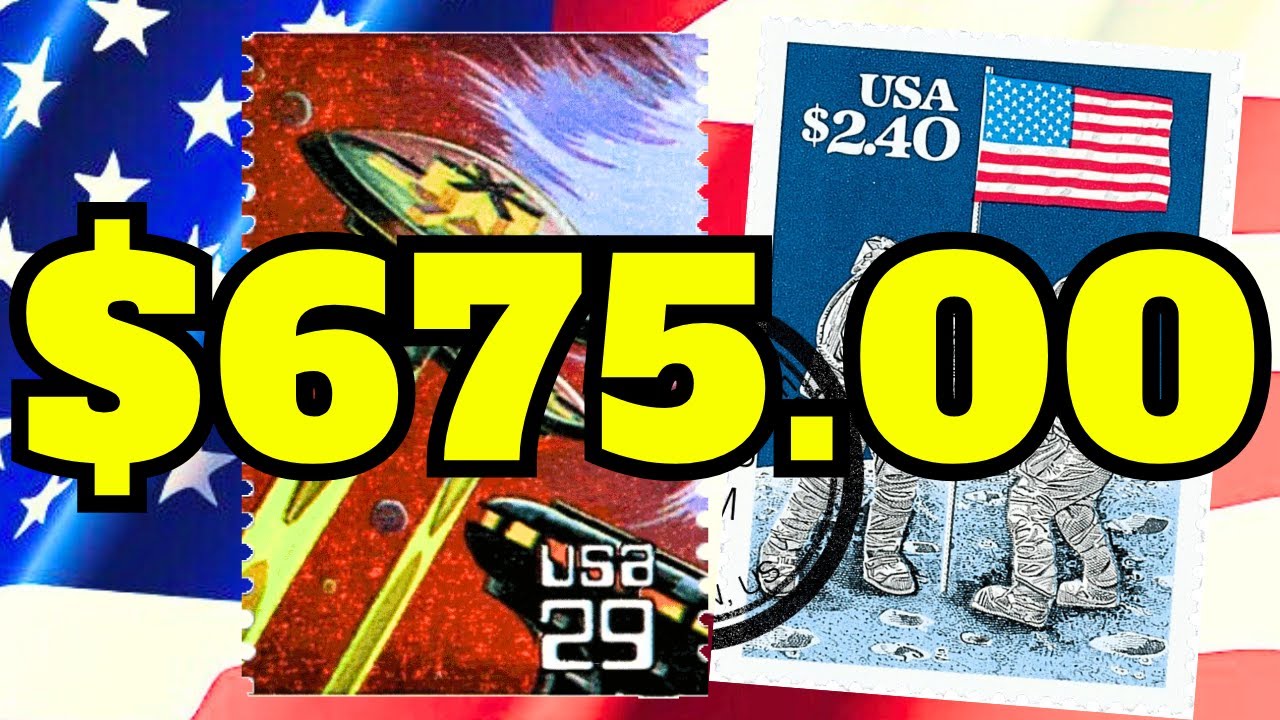 MOST VALUABLE US SPACE RAREST STAMPS - YouTube