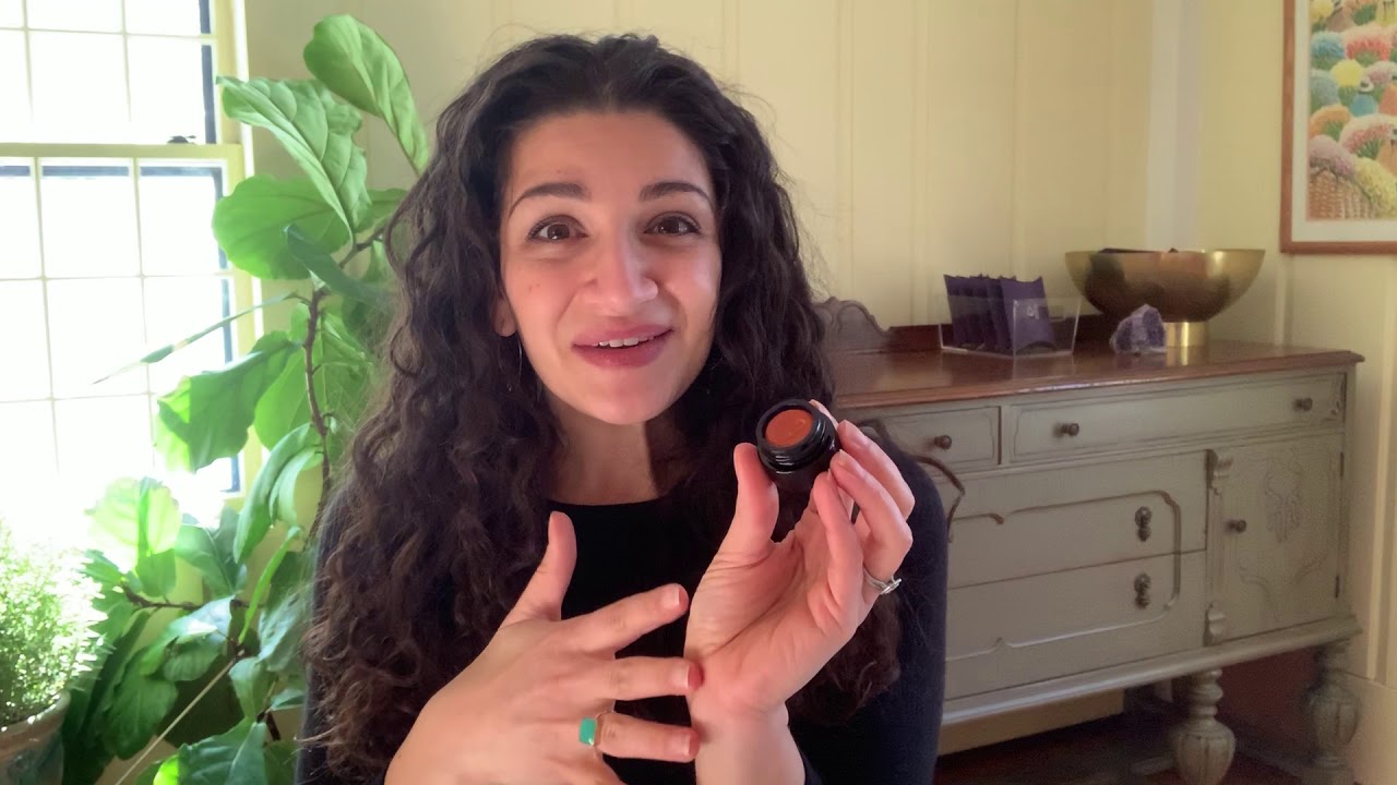 Special Edition- Garnet Lip Glaze & garnet gemstone earrings - YouTube