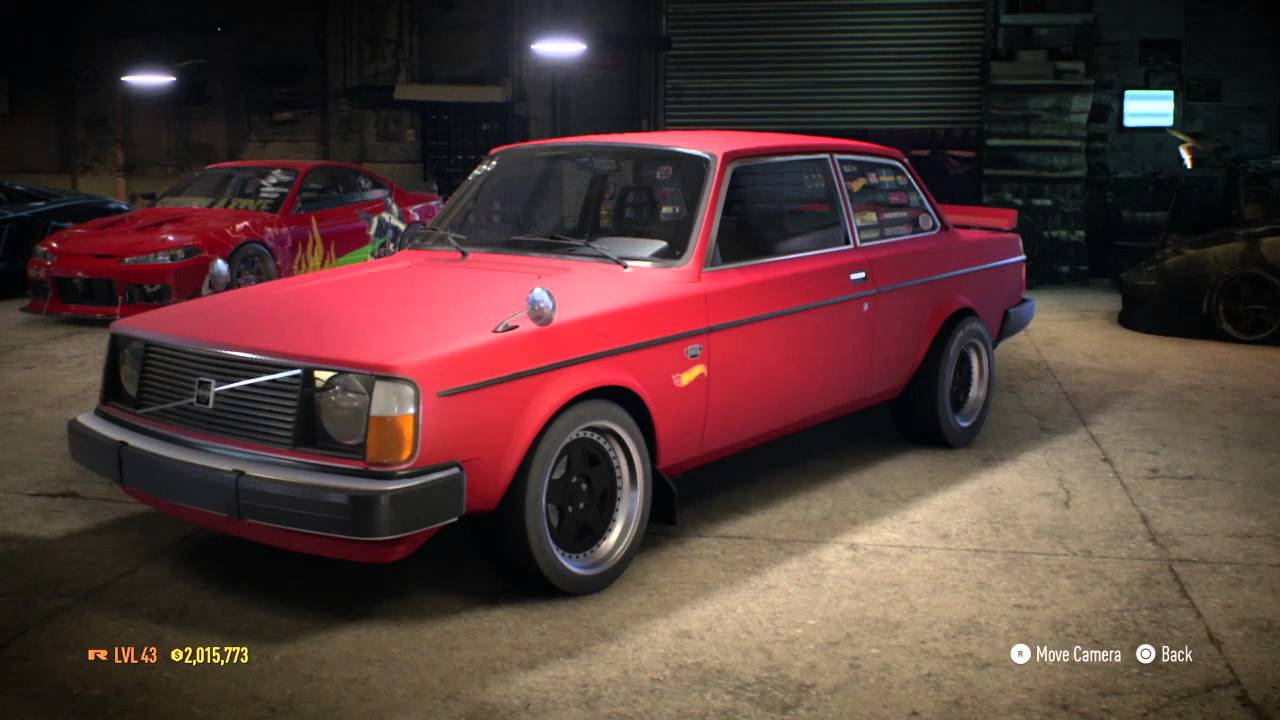 Need for Speed Volvo Drag Car "Red Devil" - YouTube