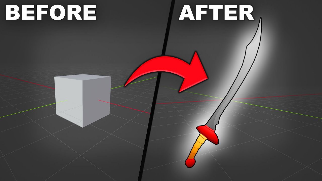 Making A Simple Roblox Sword! (Roblox Simulator Style) - YouTube