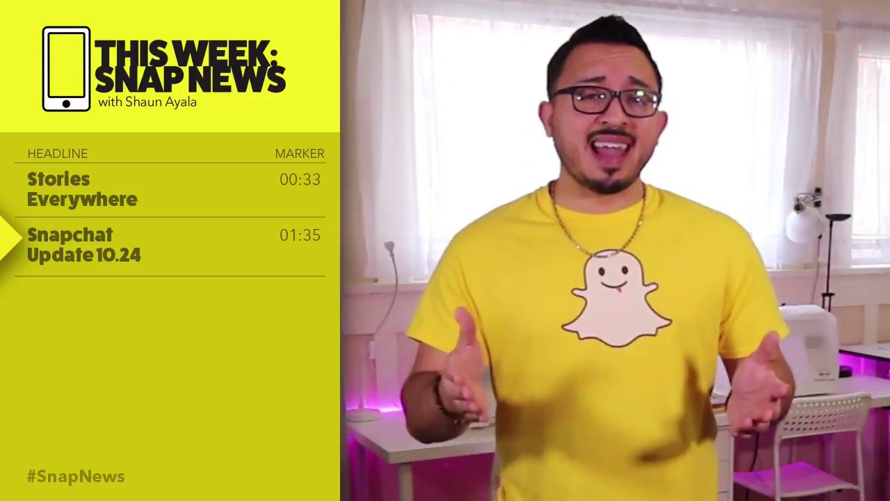 Snapchat - This Week: Snap News Episode #17 - YouTube