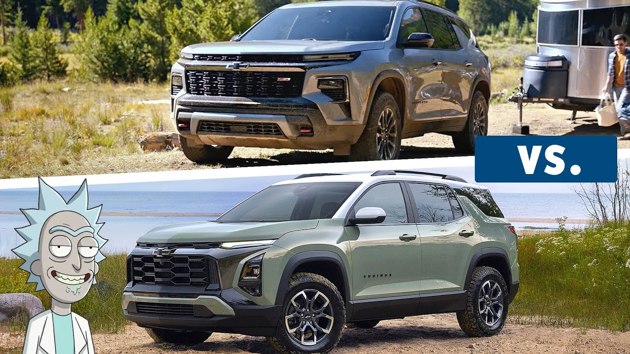 2025 Chevrolet Traverse VS 2025 Chevrolet Equinox [Overview, Spec ...
