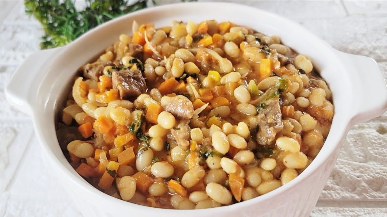 CREAMY COCONUT WHITE BEANS RECIPE - YouTube