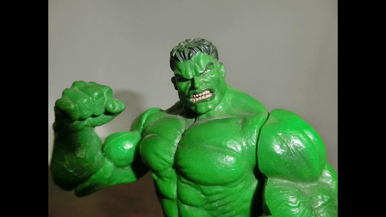 รีวิวฟิกเกอร์ Rapid Punch Hulk (Toybiz Hulk movie series) - YouTube