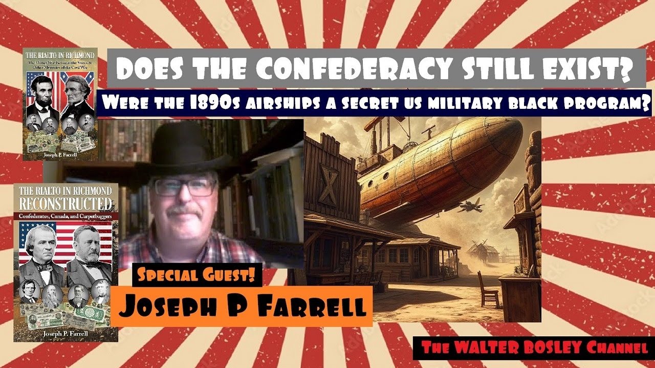 JOSEPH P FARRELL: WAS THE CONFEDERACY RECONSTRUCTED -- IN TEXAS? - YouTube