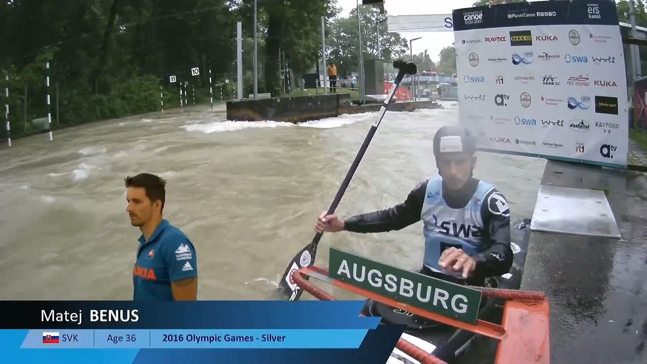 Matej Benus Slovakia / Canoe Slalom Final / 2024 ICF Canoe Slalom World ...