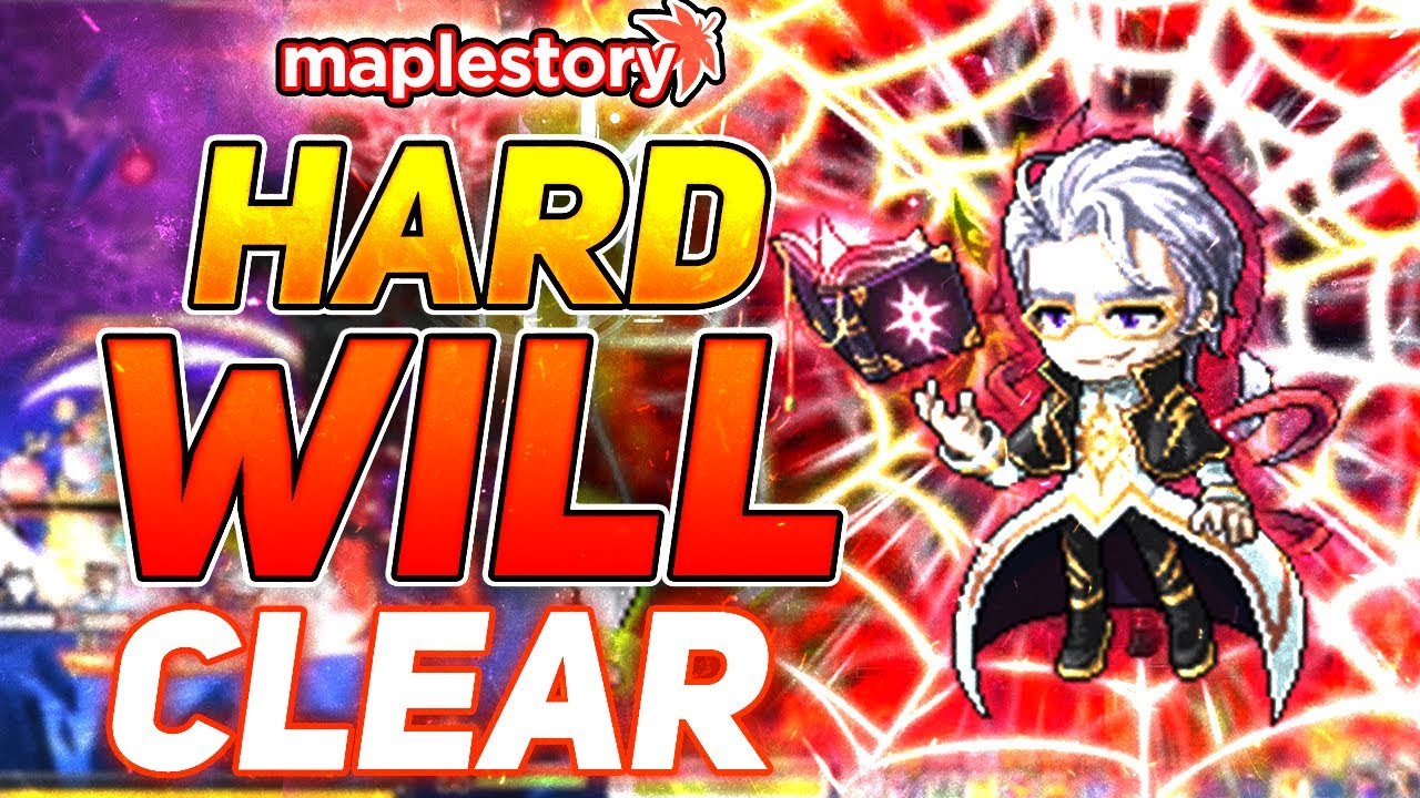 MapleStory: My First Hard Will Clear! (Full Fight) - YouTube