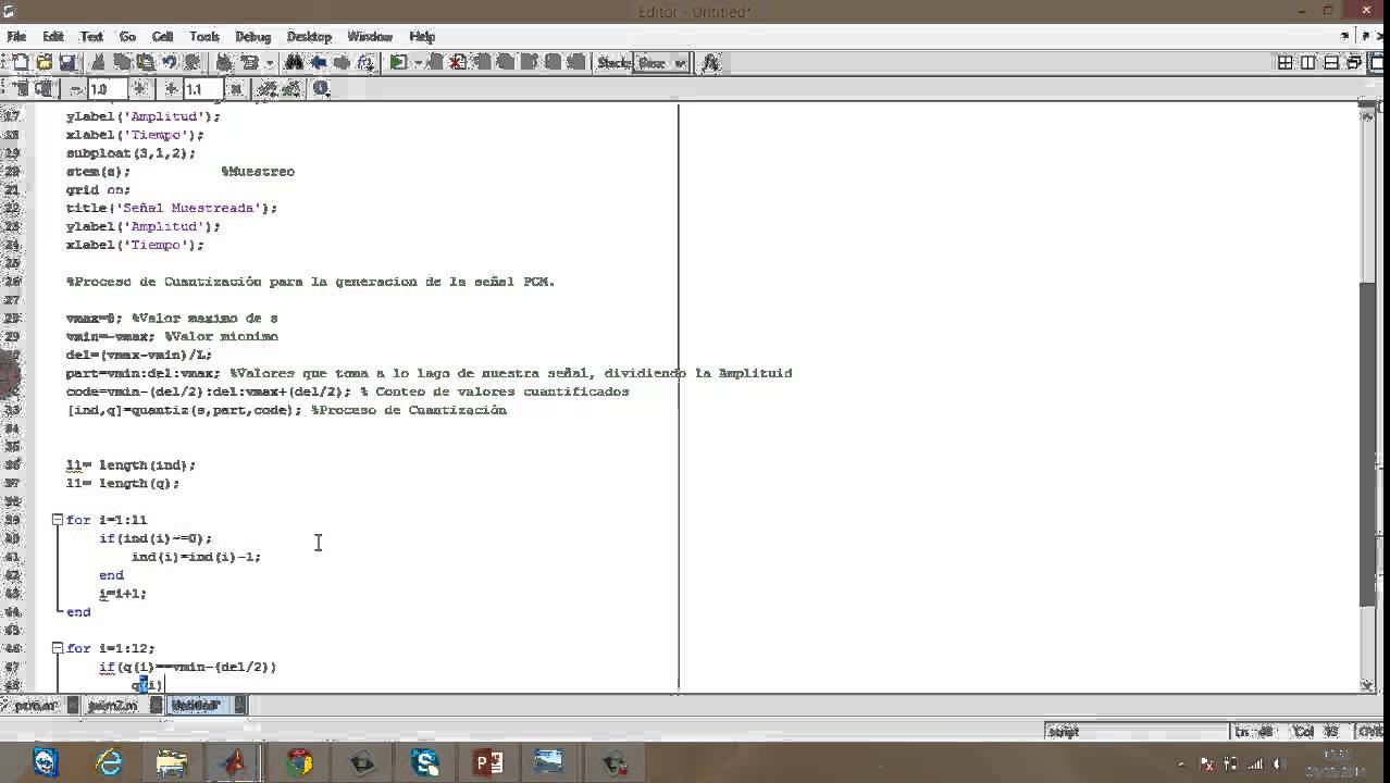 MODULACION PCM Y PWM EN MATLAB BYRON CHALCO 1 - YouTube