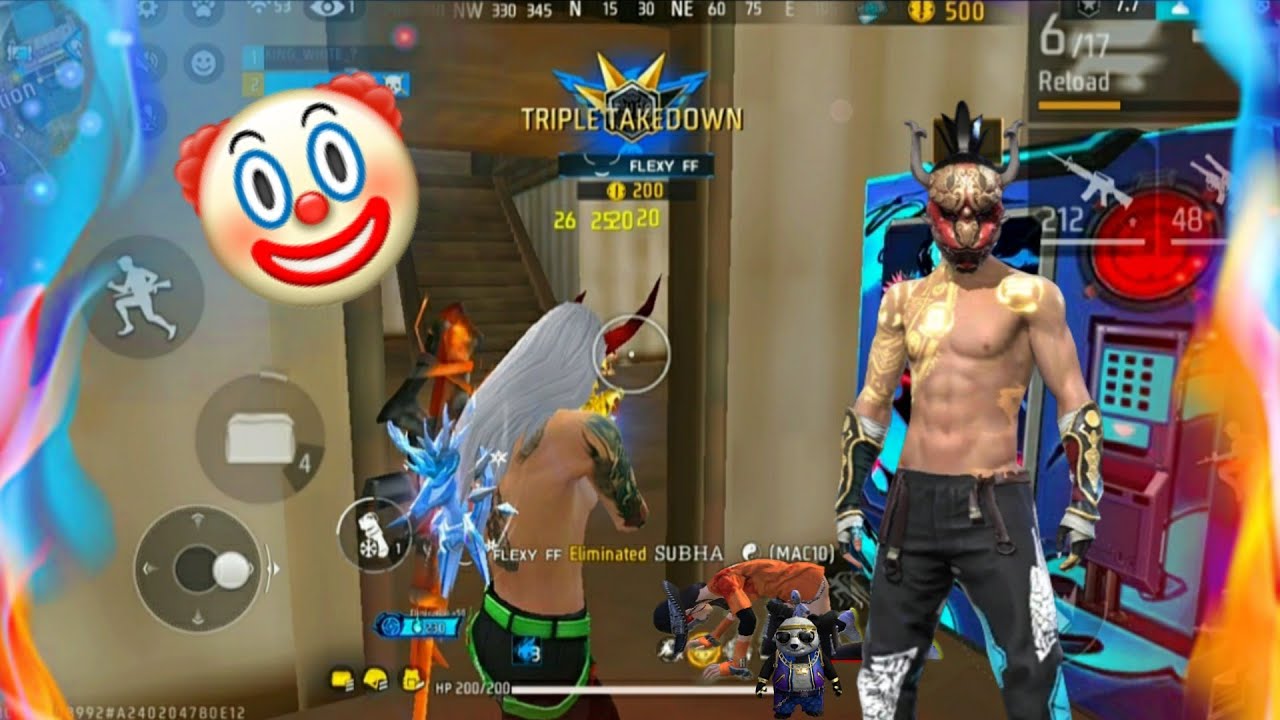 Clown Mode: On! 🤡 Unbelievable High Kill Gameplay | FF Rank Push - YouTube