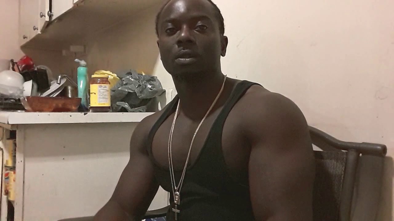 Muscle god smoking talk and chest bouncing - YouTube