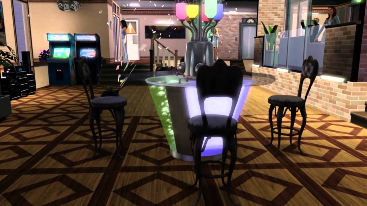 The sims 3 house building - Chrilles Bar - YouTube