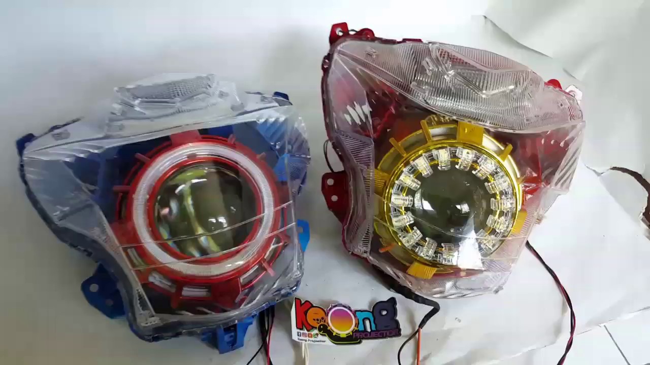 headlamp hid projector suzuki raider fi 150 / suzuki satria fu fi ship ...