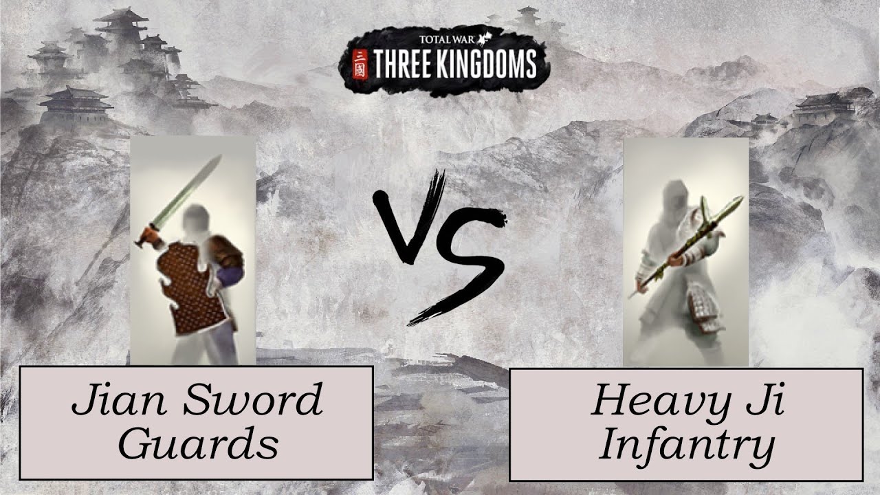 E34: Jian Sword Guards vs Heavy Ji Infantry | Total War Three Kingdoms ...