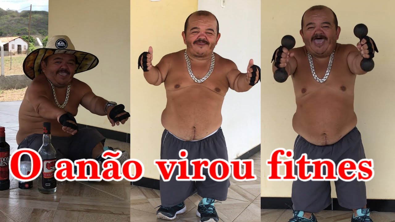 O ANÃO VIROU FITNESS E ENSINA COMO TER MOTIVAÇÃO 😂😂 - YouTube