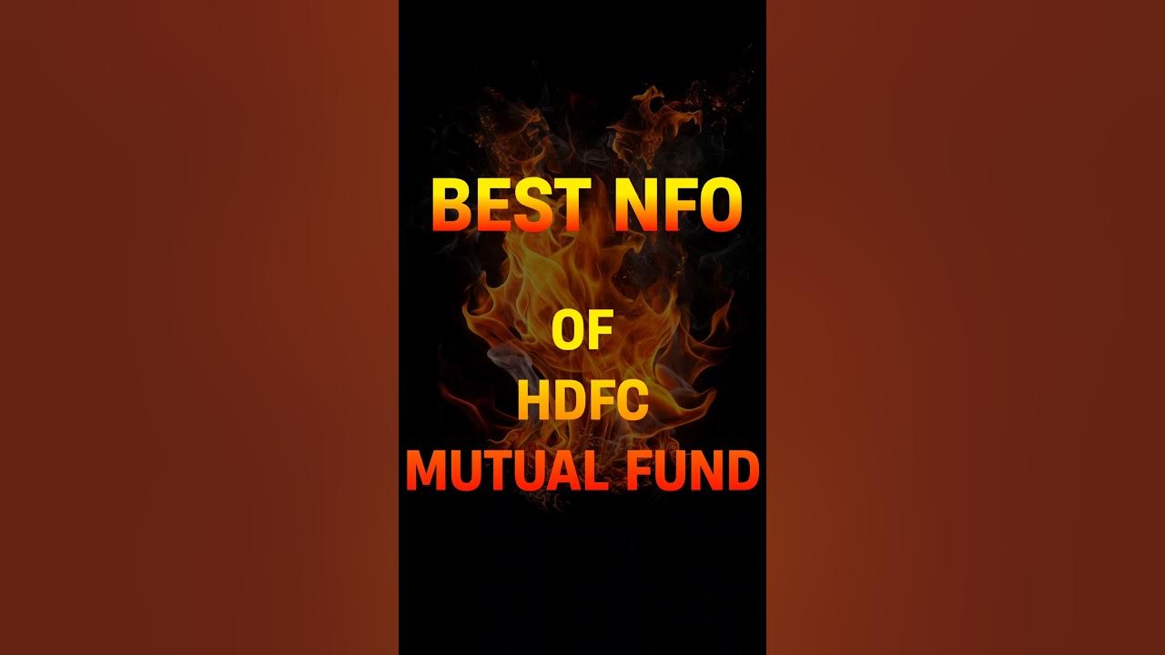 Hdfc Nifty 100 Quality 30 Index Fund NFO #shorts #bestmutualfunds #trending #nfo - YouTube