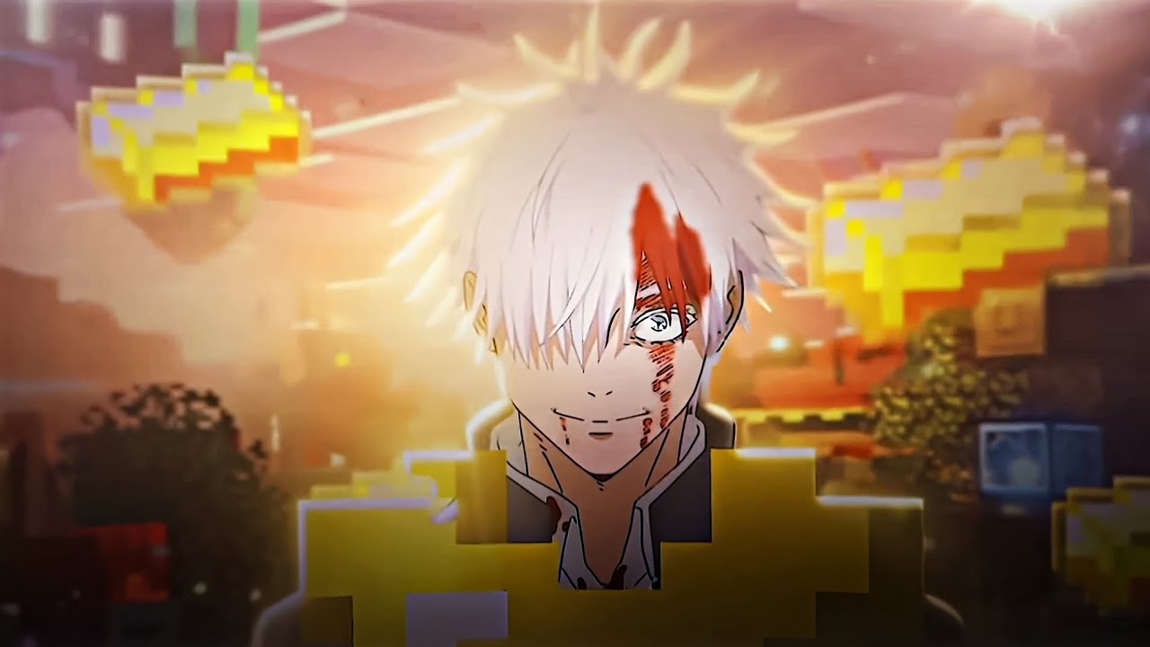 gojo in Minecraft 🤞🏻⛏️ (50k special video) - YouTube