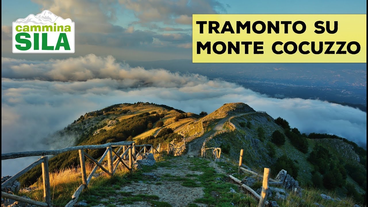 Tramonto su Monte Cocuzzo con Camminasila - YouTube